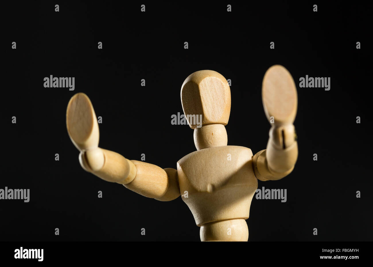 Human wood manikin Stock Photo - Alamy