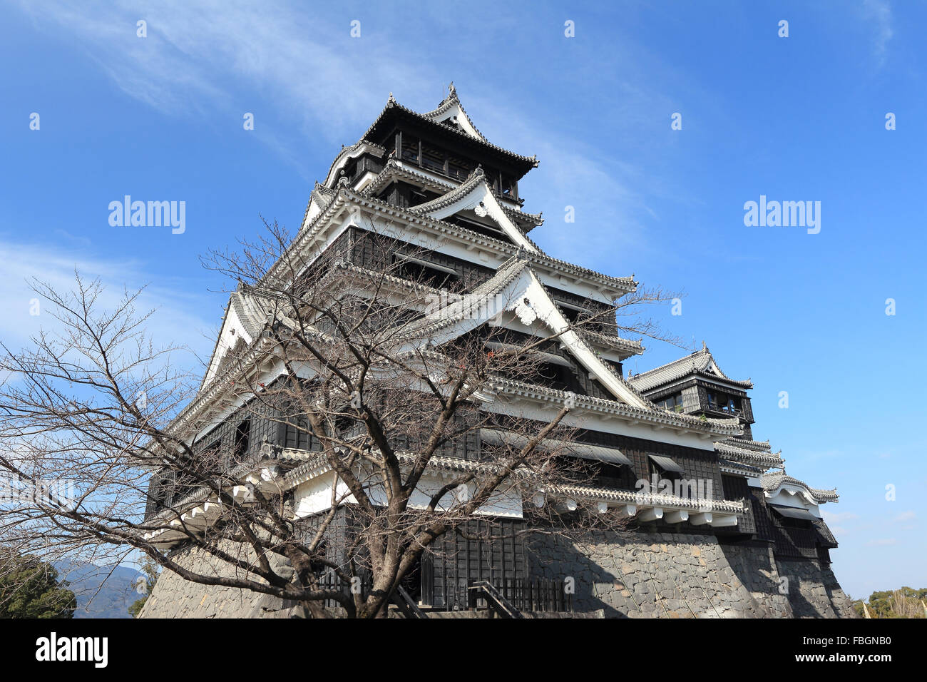 Kumamoto Castle in Japan Stock Photo - Alamy