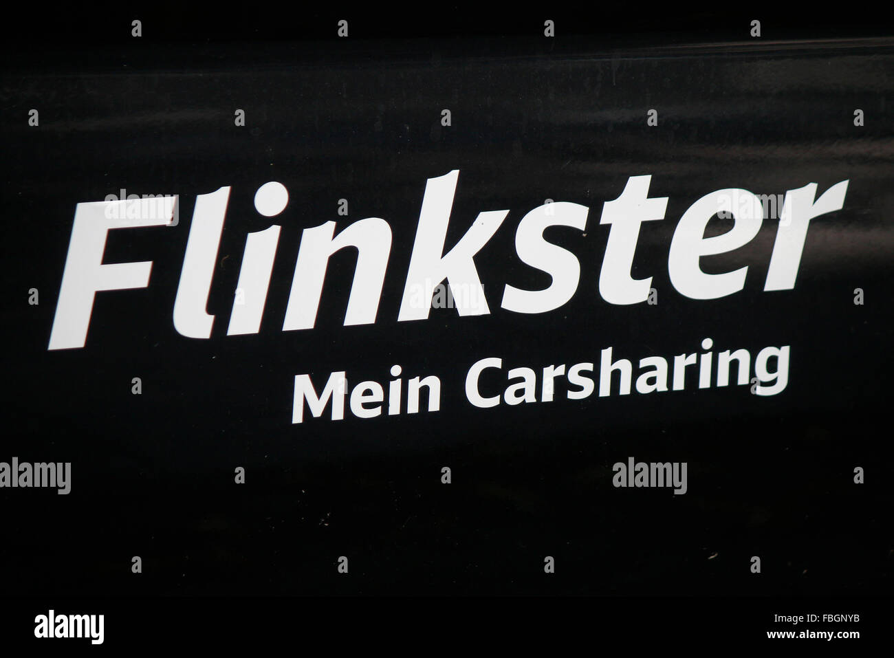 das Logo der Marke "Flinkster", Berlin Stock Photo - Alamy