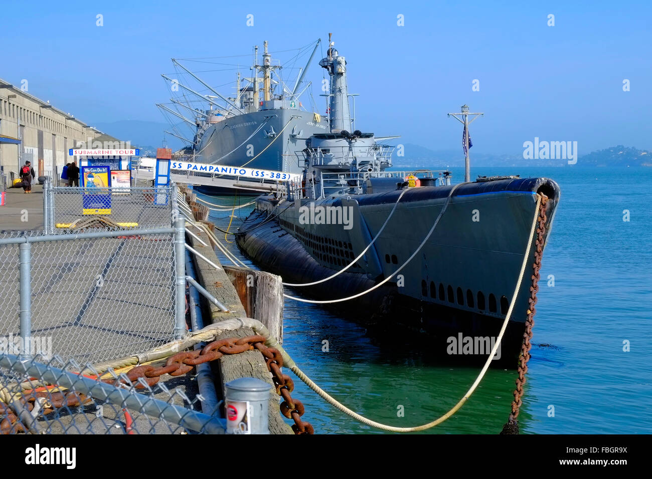 Jeremiah O'Brien National Liberty Ship Pier 45 San Francisco CA Stock ...