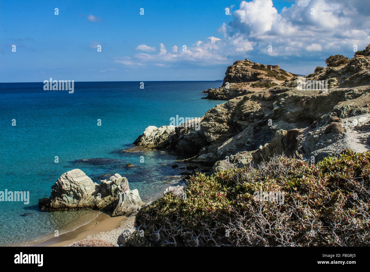Exotic beaches - Itanos, Crete, Greece Stock Photo - Alamy