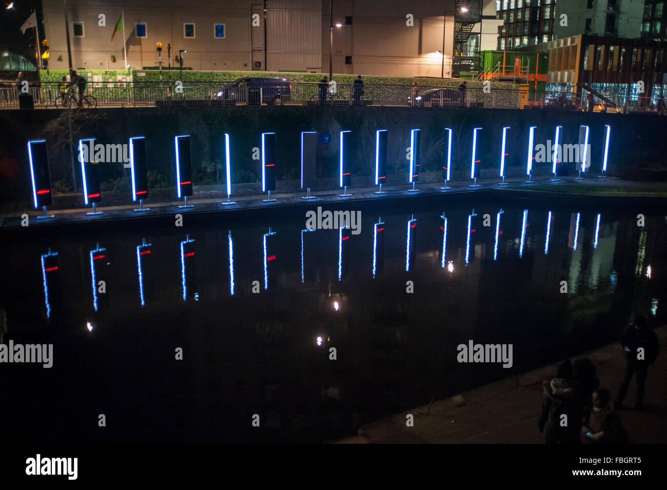 Binary waves installation lab hi-res stock photography and images - Alamy