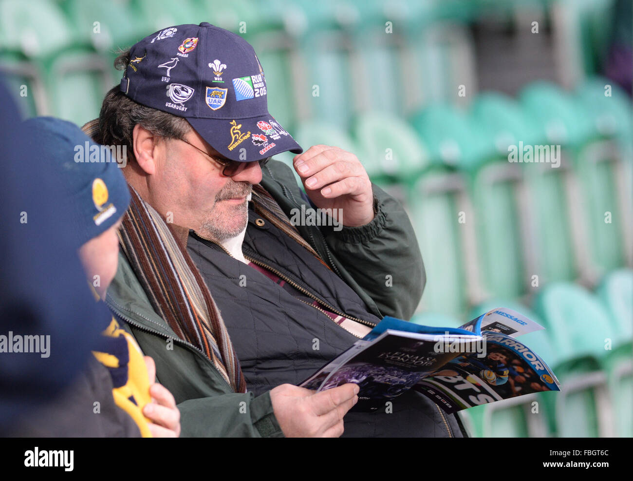Sixways Stadium, Worcester, UK. 16th Jan, 2016. European Champions Cup ...