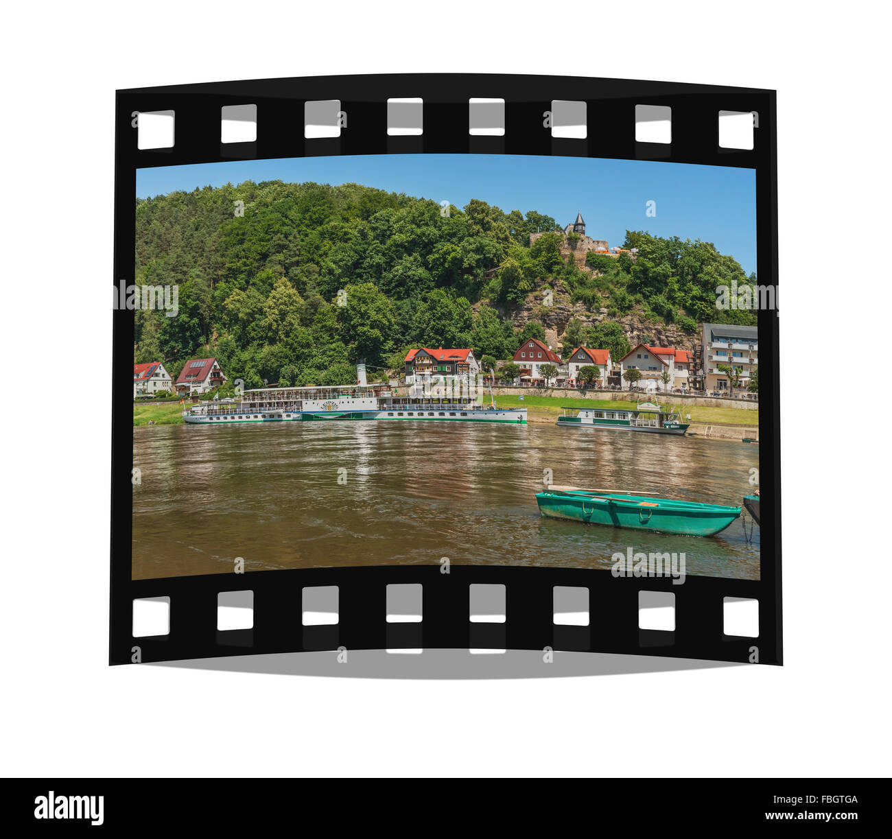 River summer germany Cut Out Stock Images & Pictures - Alamy