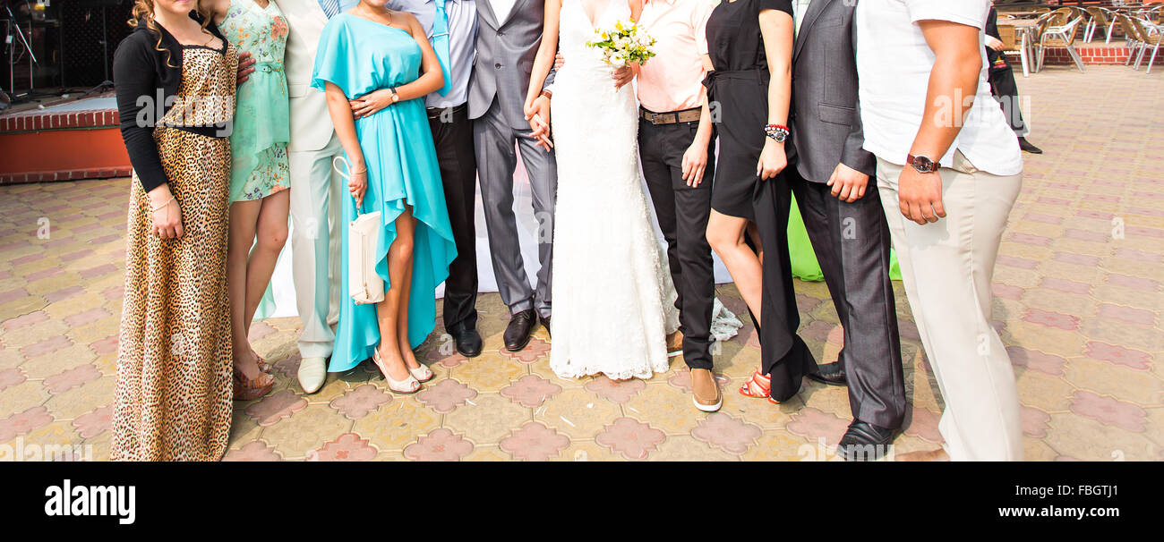 Wedding guests at the wedding ceremony Stock Photo - Alamy