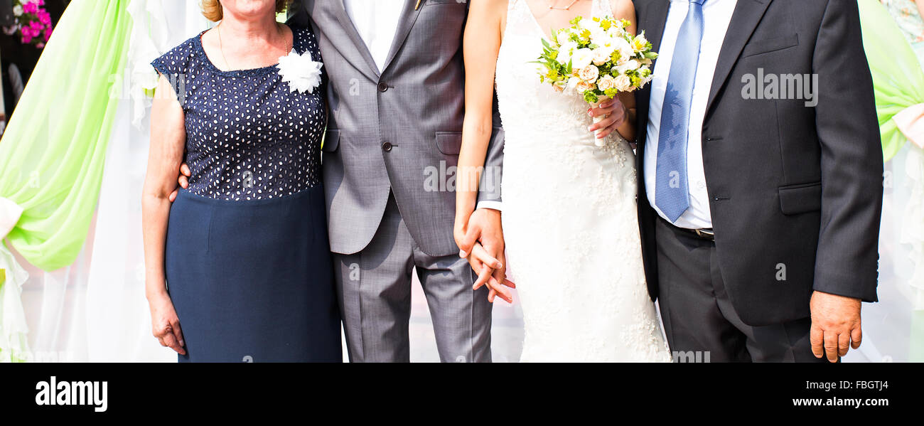 Diverse couple celebrating wedding hi-res stock photography and images ...