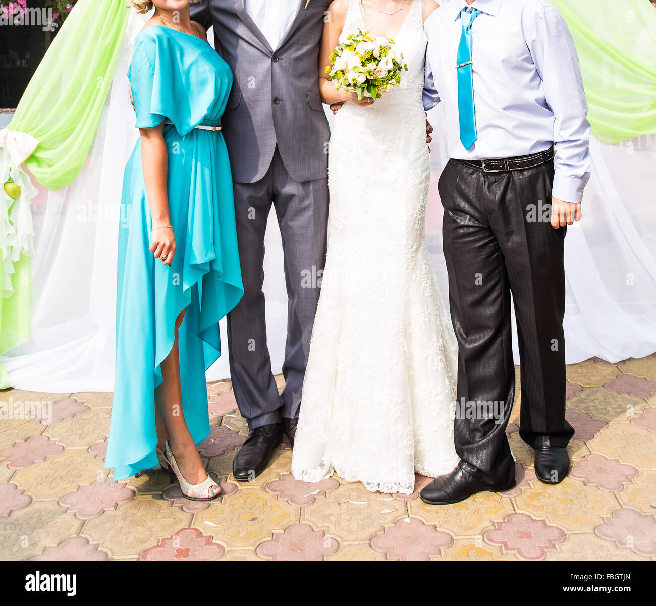 Wedding guests at the wedding ceremony Stock Photo - Alamy