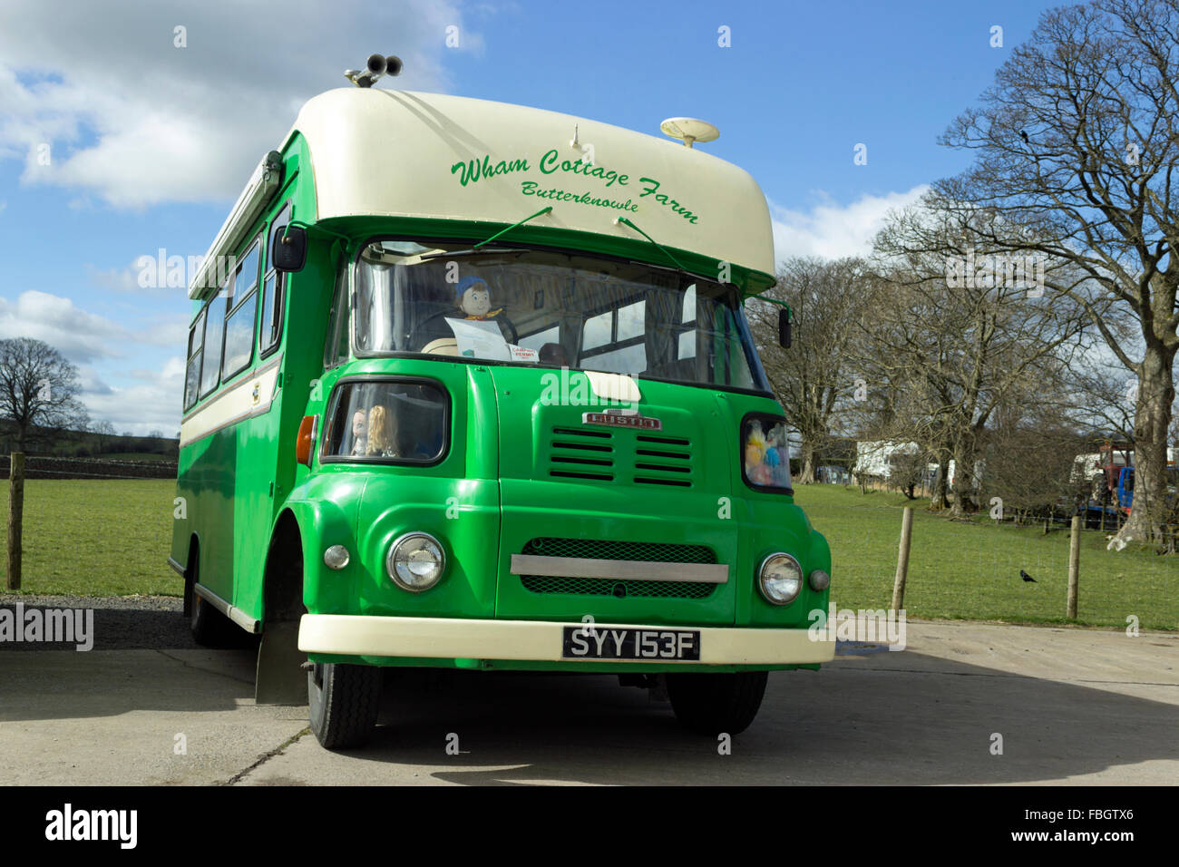 Austin FG Camper Van Stock Photo - Alamy