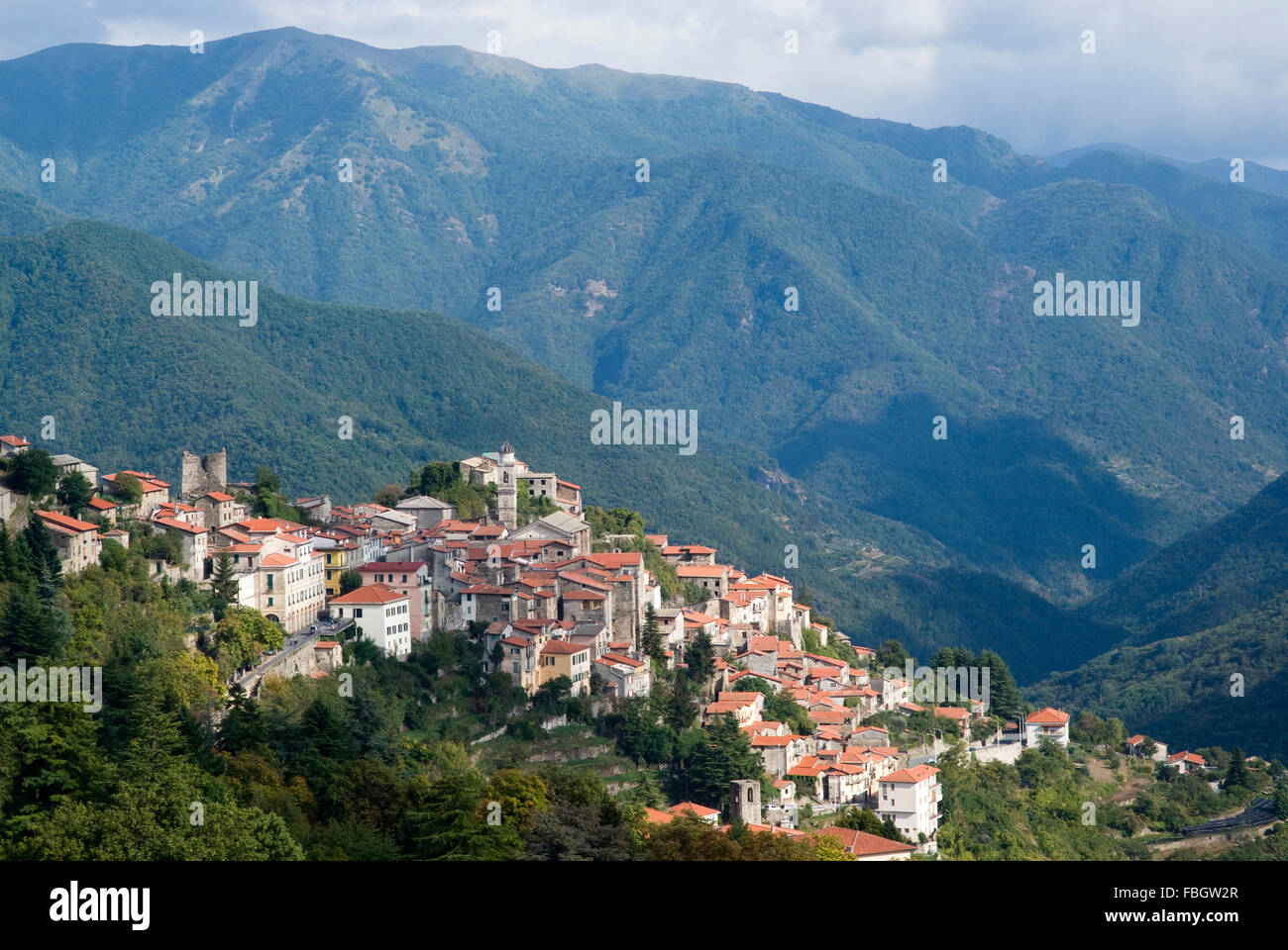 Triora. Ancient village in Liguria region of Italy Stock Photo - Alamy