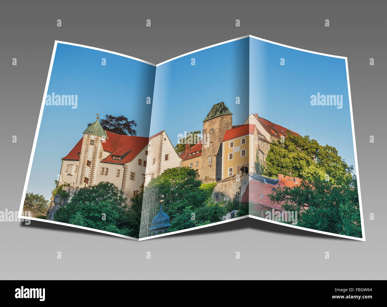 Hohnstein Castle is a Rock castle in the national park Saxon ...