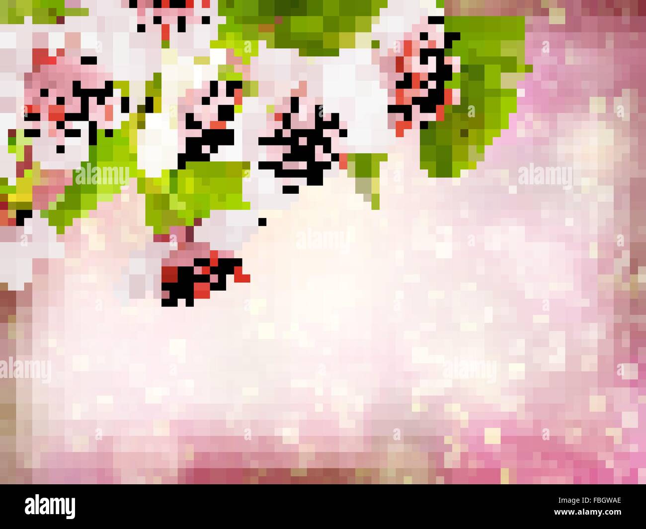 Spring border background. EPS 10 Stock Vector Image & Art - Alamy