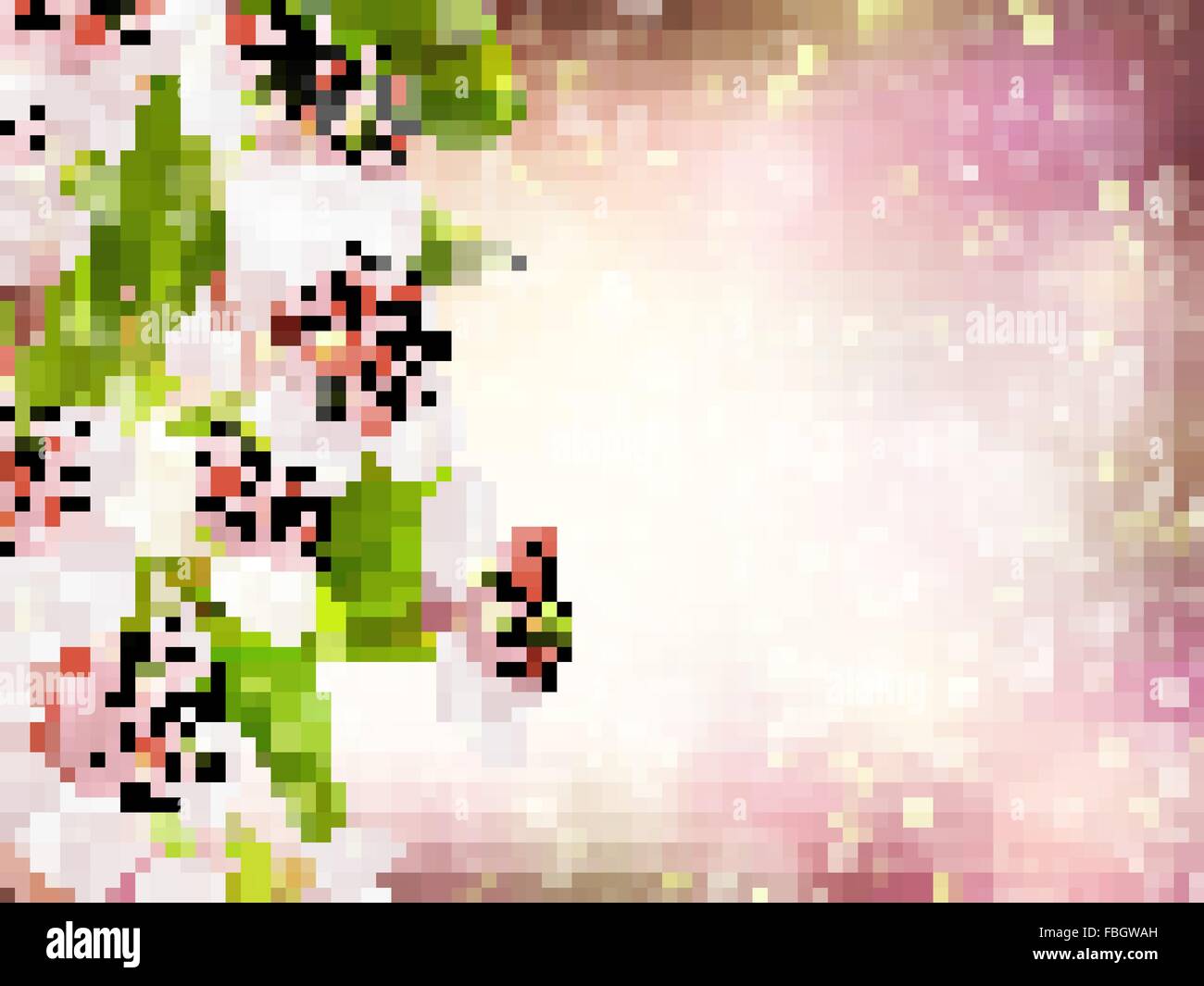 Spring border background. EPS 10 Stock Vector Image & Art - Alamy