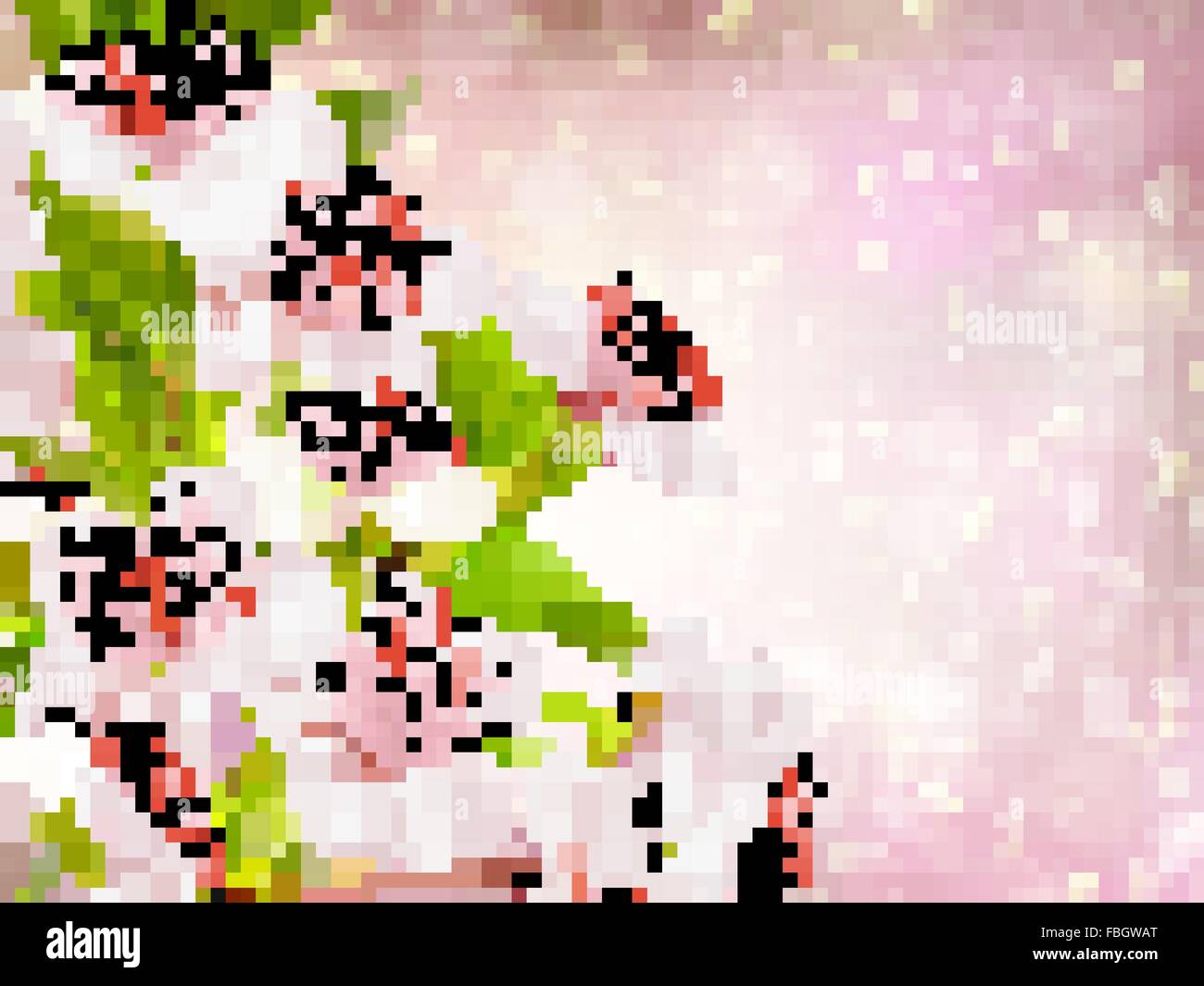 Spring border background. EPS 10 Stock Vector Image & Art - Alamy