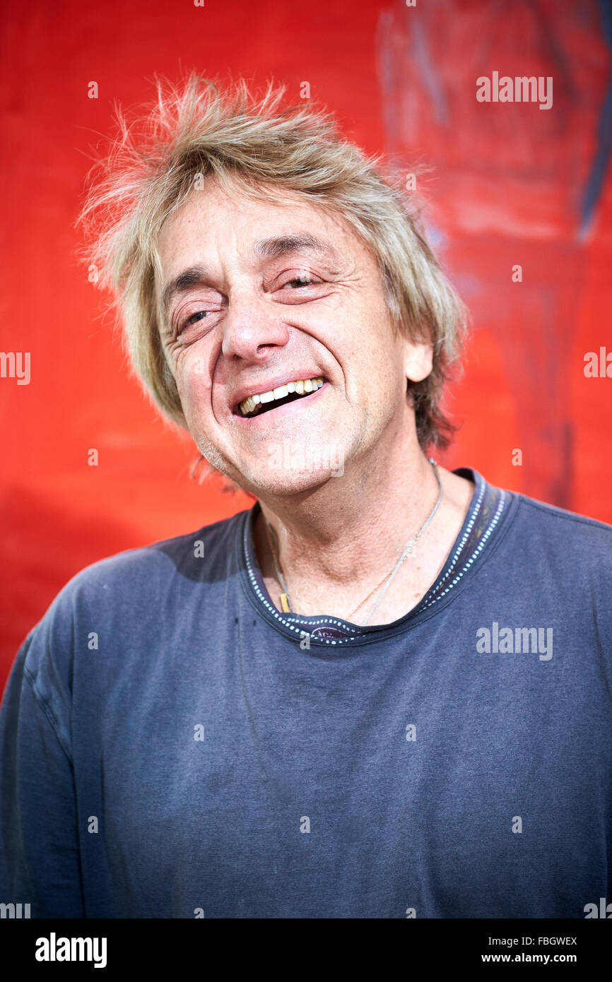 Artist Orde Levinson pictured in his studio Stock Photo - Alamy