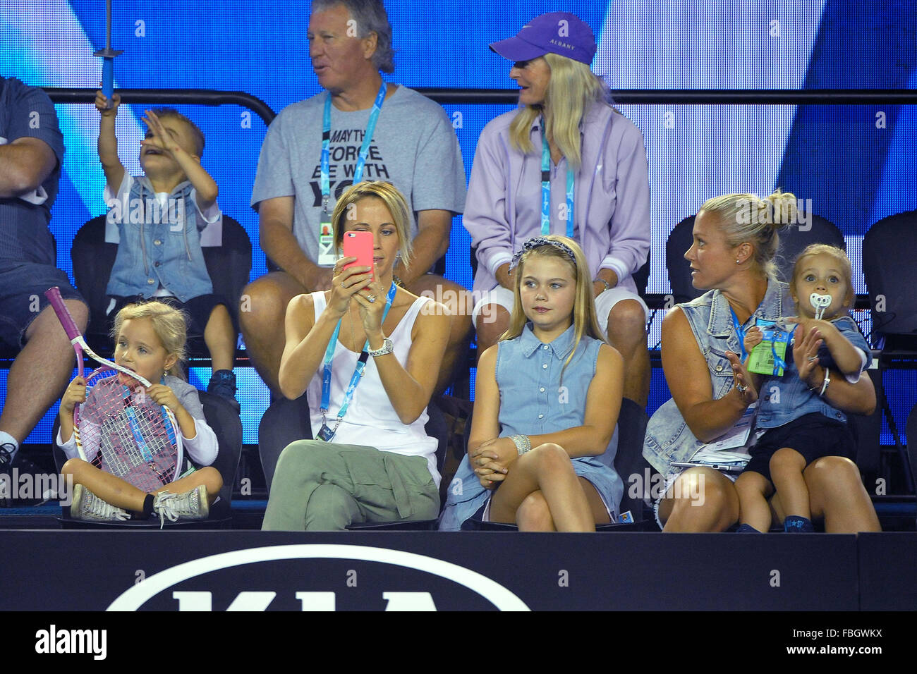 Melbourne, Australia. 16th Jan, 2016. 2016 Australian Tennis Open ...