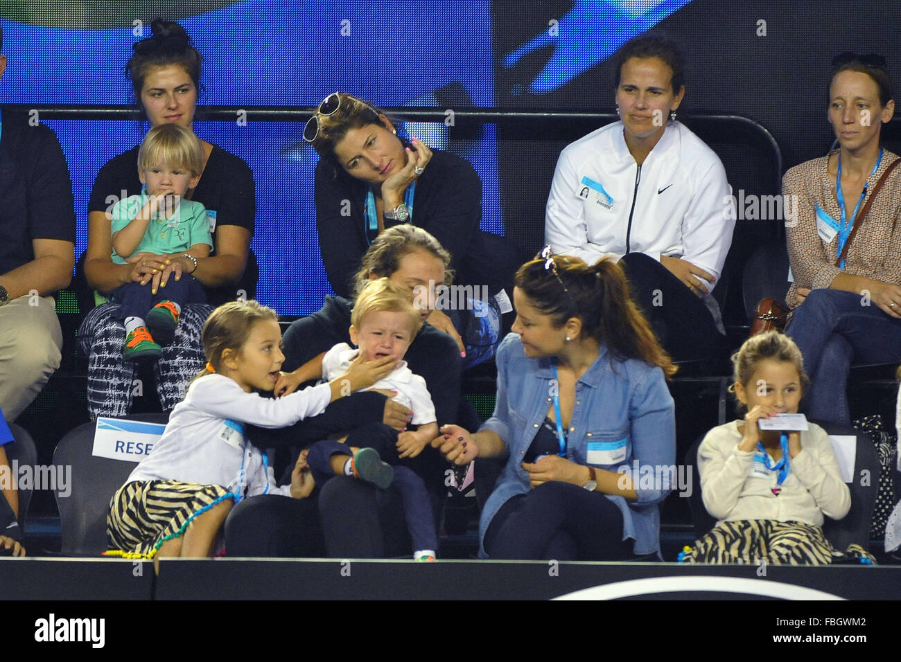 Melbourne, Australia. 16th Jan, 2016. 2016 Australian Tennis Open ...