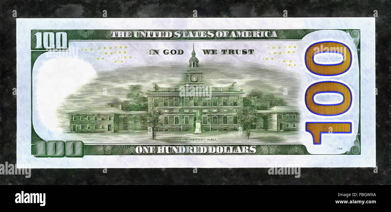 New 100 U S Dollar Banknote High Resolution Stock Photography and ...