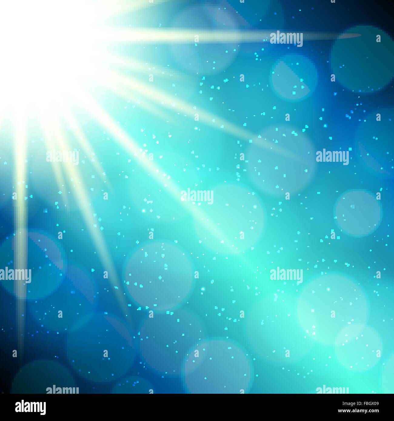 Abstract Magic Light Background Vector Illustration Stock Vector Image ...