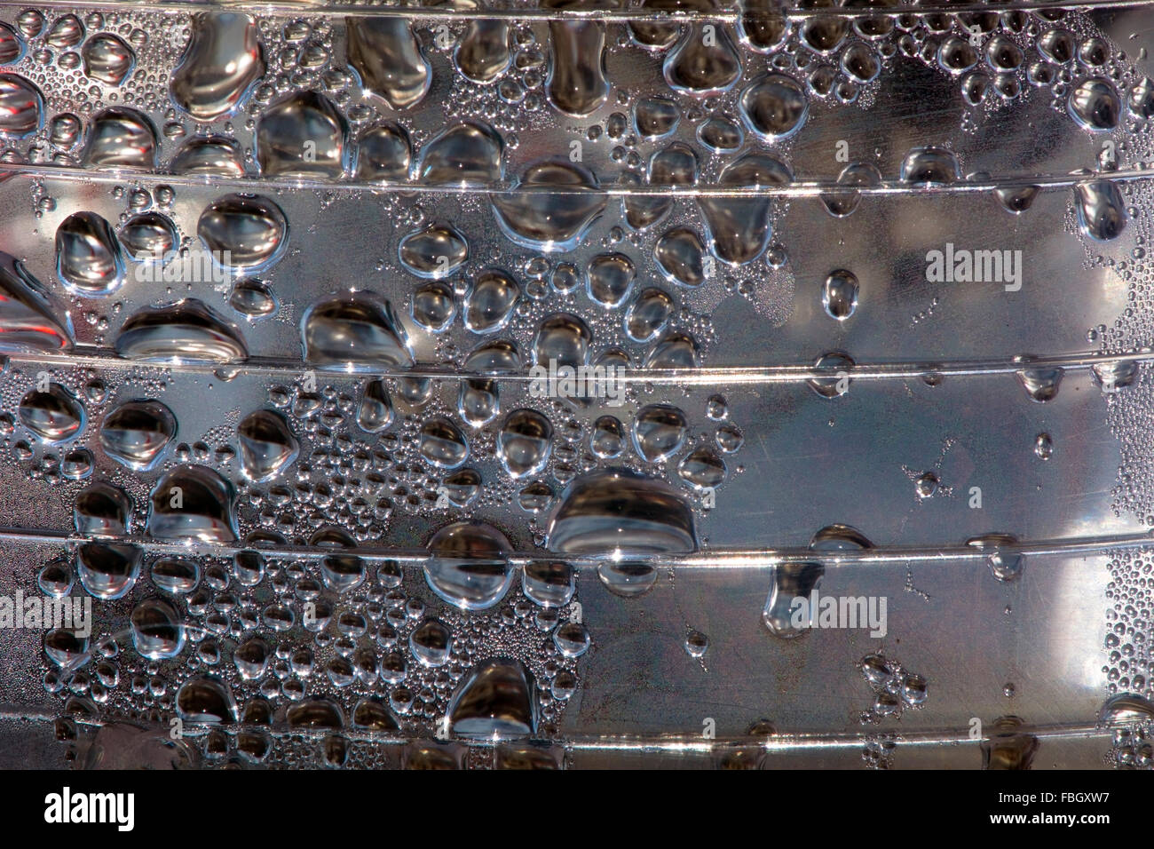 Condensation built-up on plastic Stock Photo - Alamy