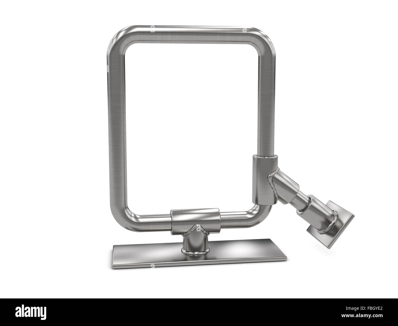 Industrial metal pipe alphabet letter hi-res stock photography and ...