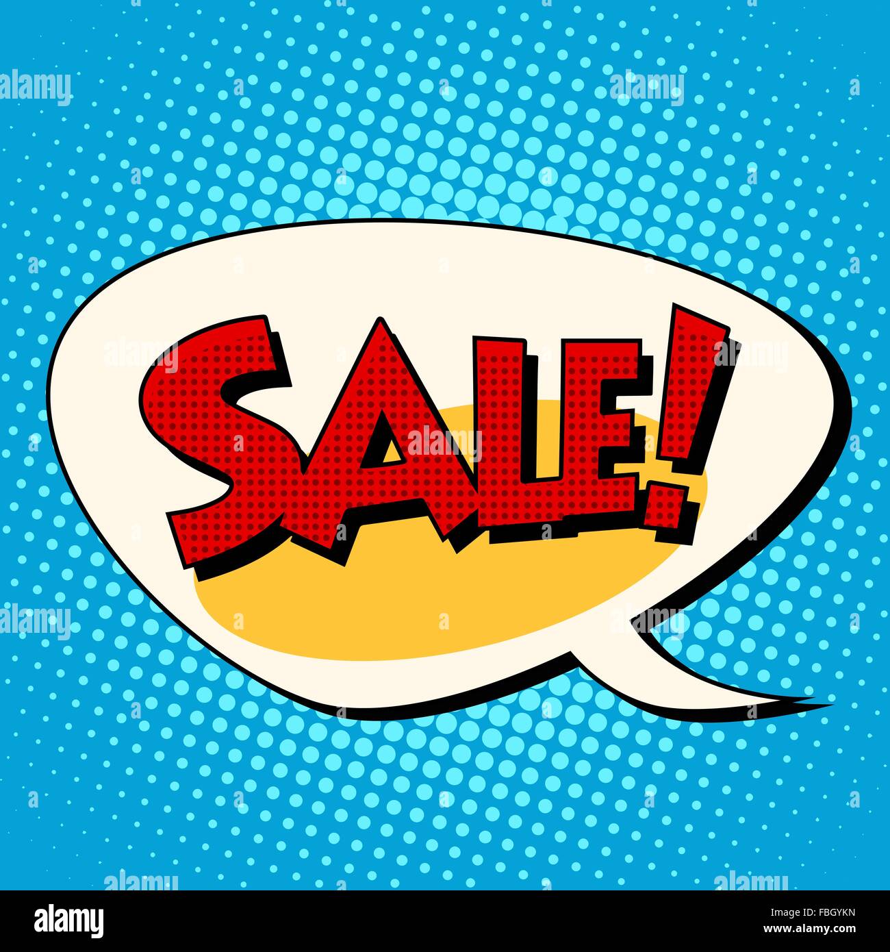 Comic book text bubble advertising Stock Vector Images - Alamy