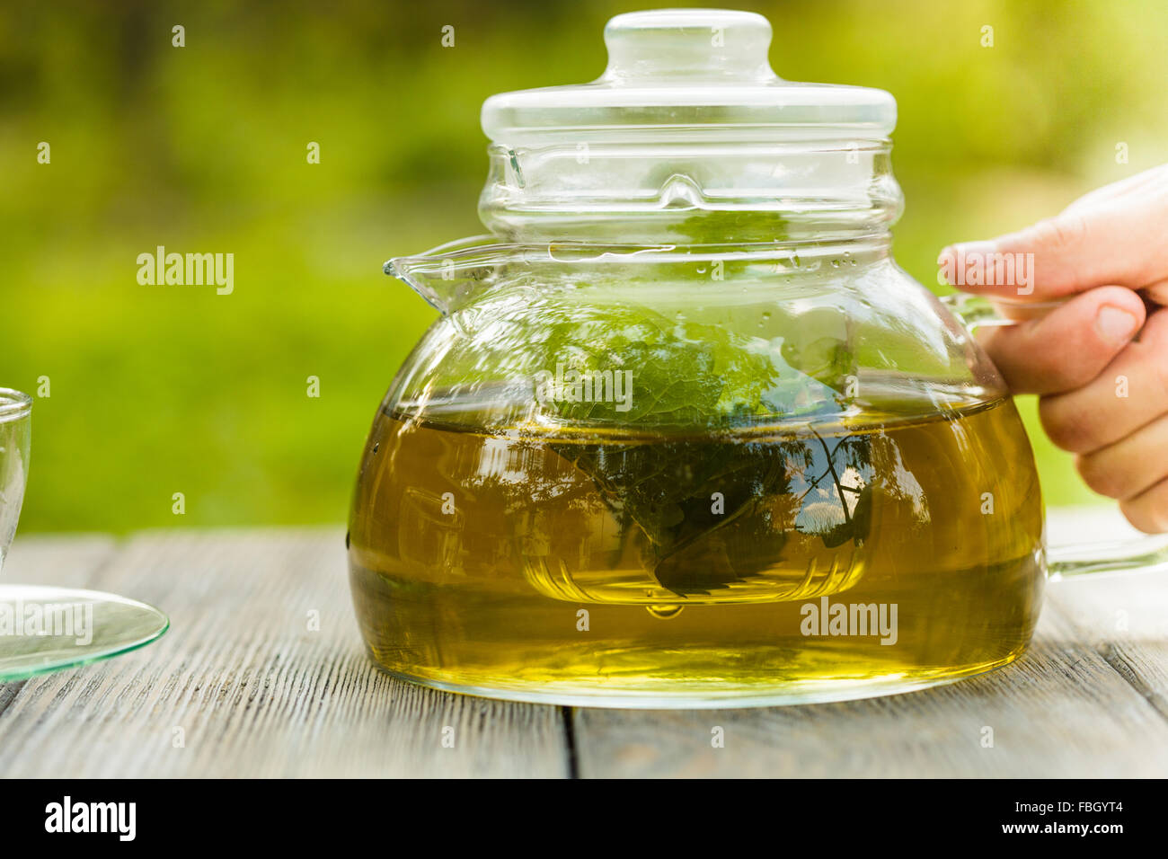 The Herbal tea Stock Photo - Alamy