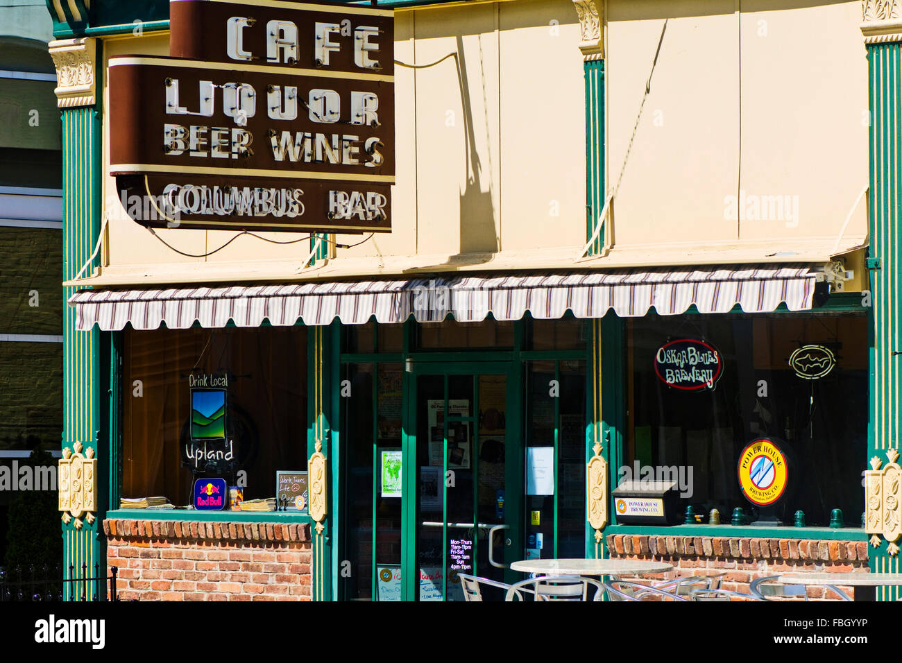 Columbus bar hi-res stock photography and images - Alamy