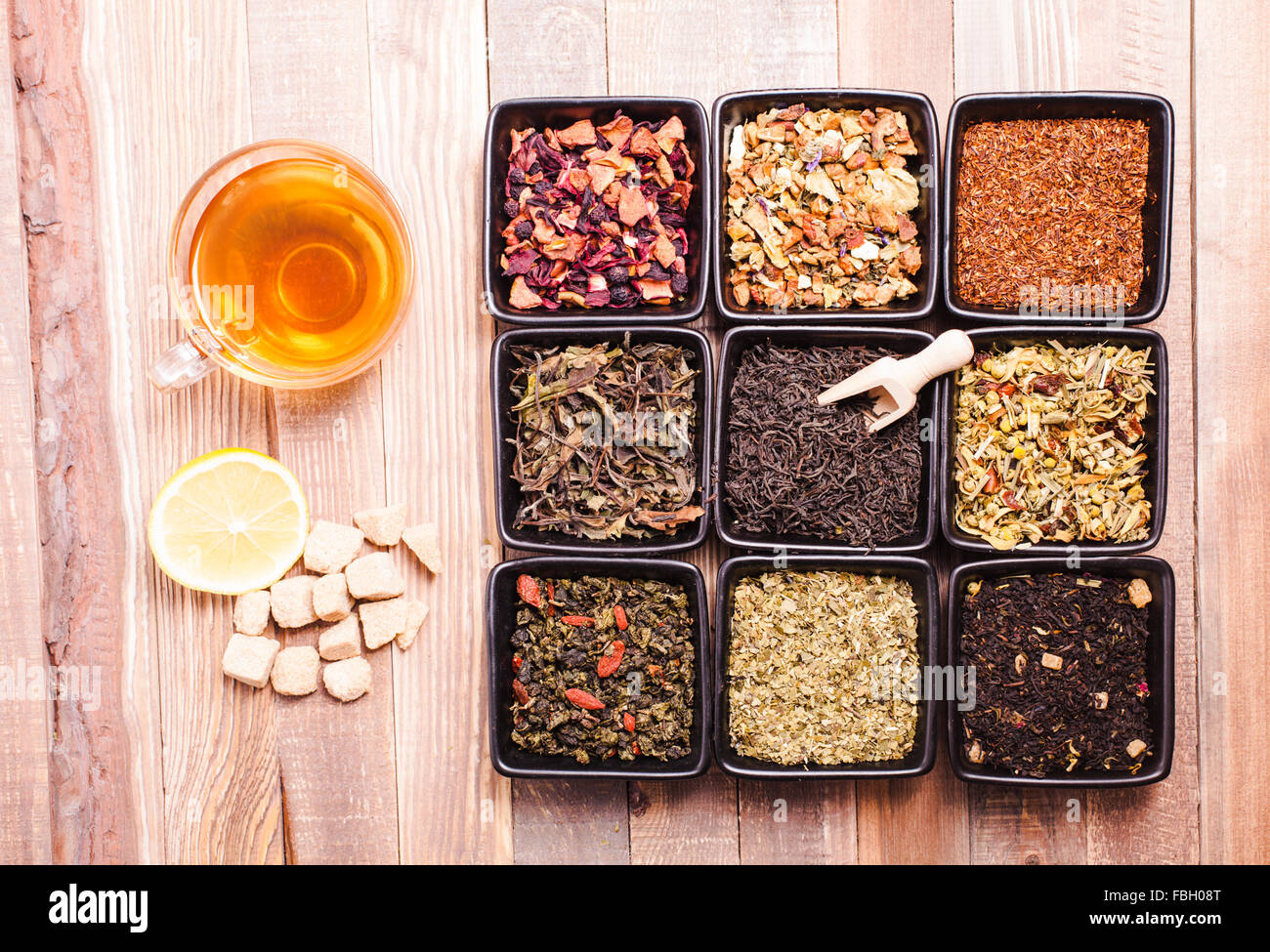 Various of tea Stock Photo - Alamy