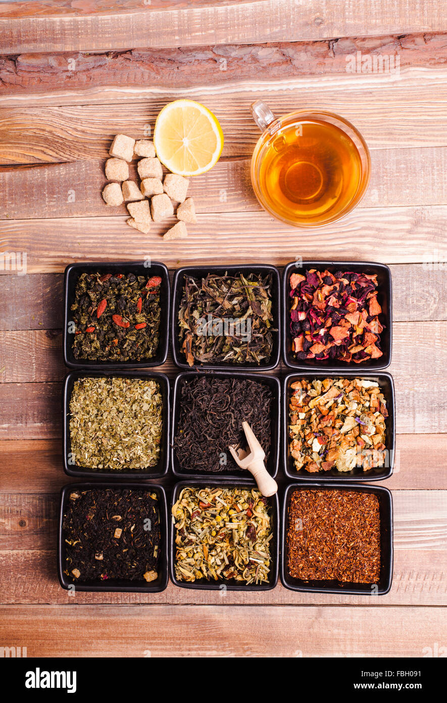 Various of tea Stock Photo - Alamy