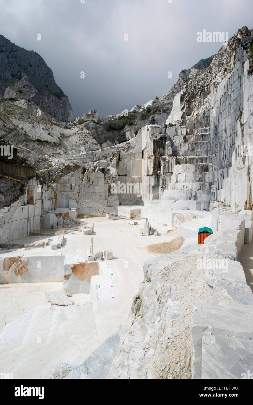 Marble quarry site in Carrara, Italy Stock Photo - Alamy