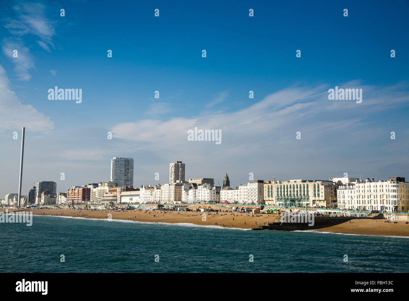 Brighton sea front Stock Photo - Alamy