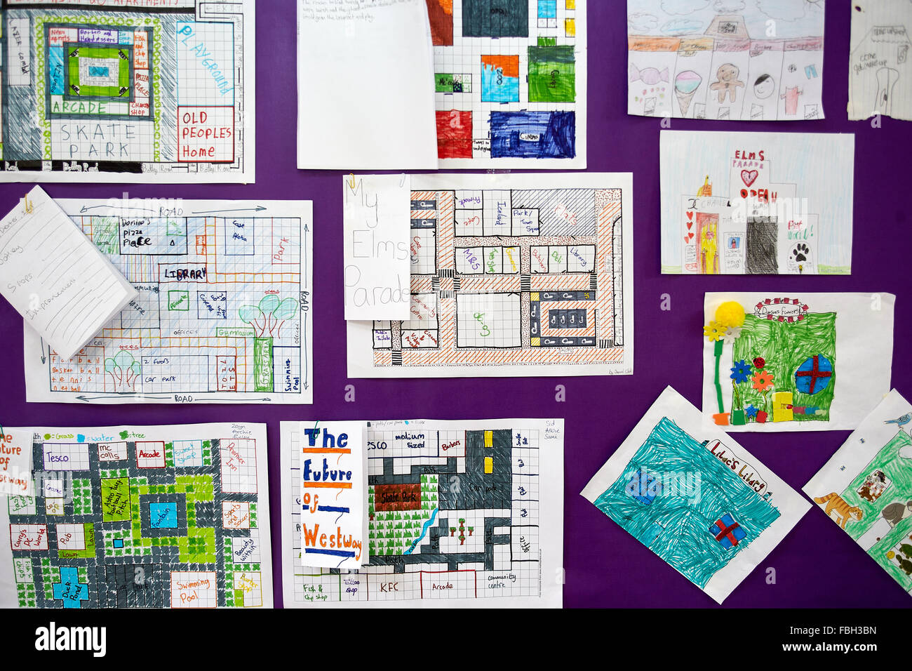 School drawings hi-res stock photography and images - Alamy