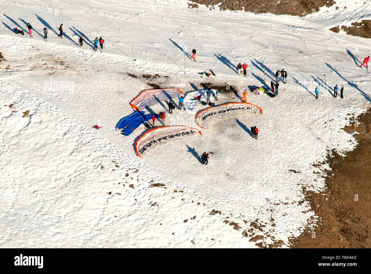 Brevent ski station hi-res stock photography and images - Alamy