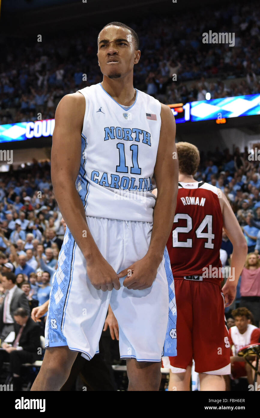 Chapel Hill, North Carolina, USA. 16th Jan, 2016. North Carolina Tar ...