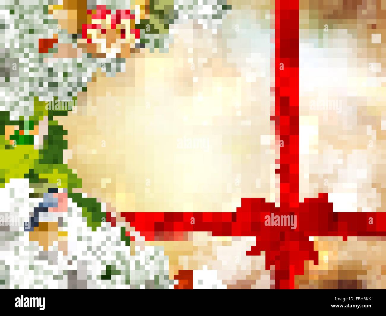 Closeup christmas presents Stock Vector Images - Alamy