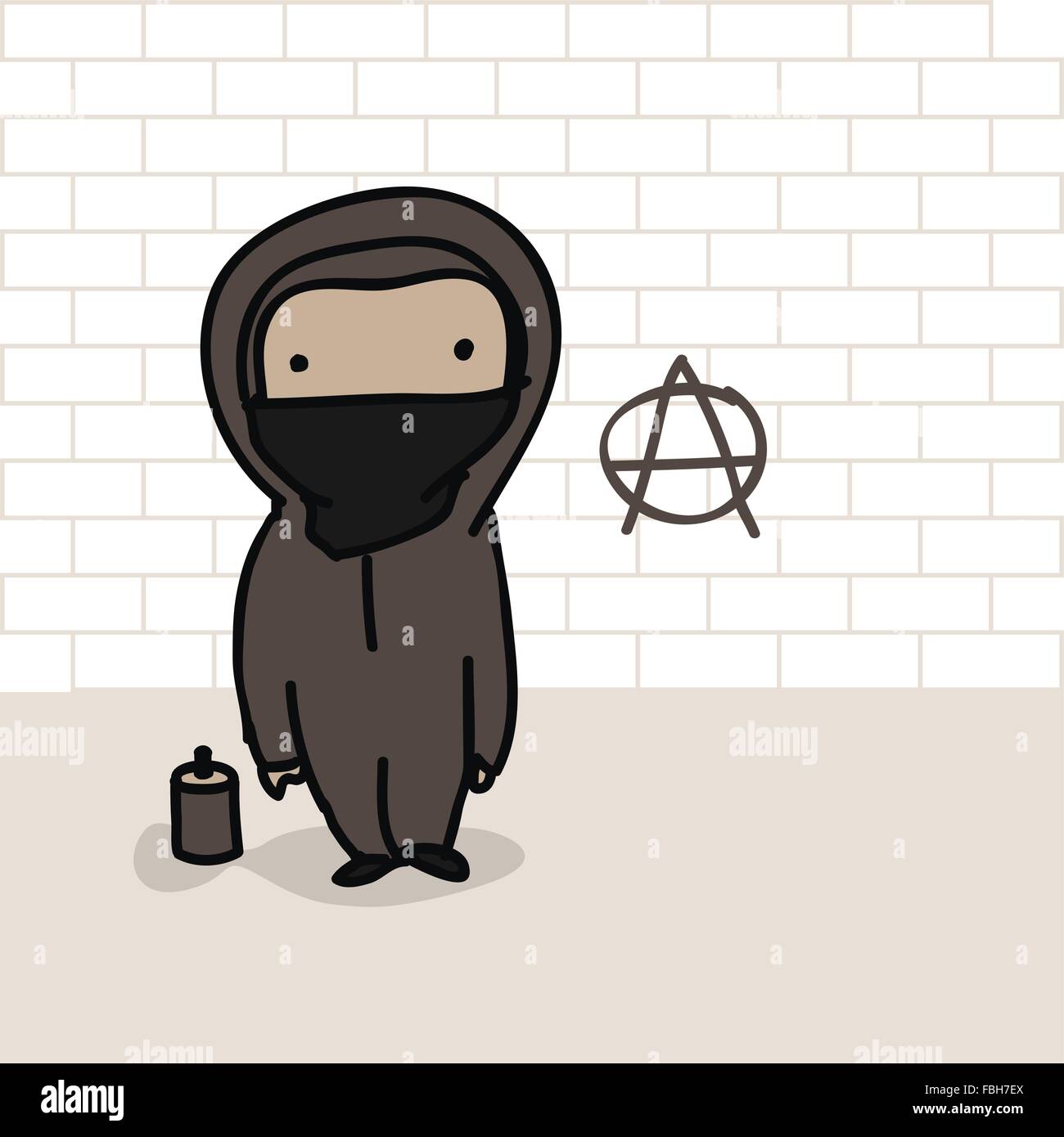 Sign in front brick Stock Vector Images - Alamy