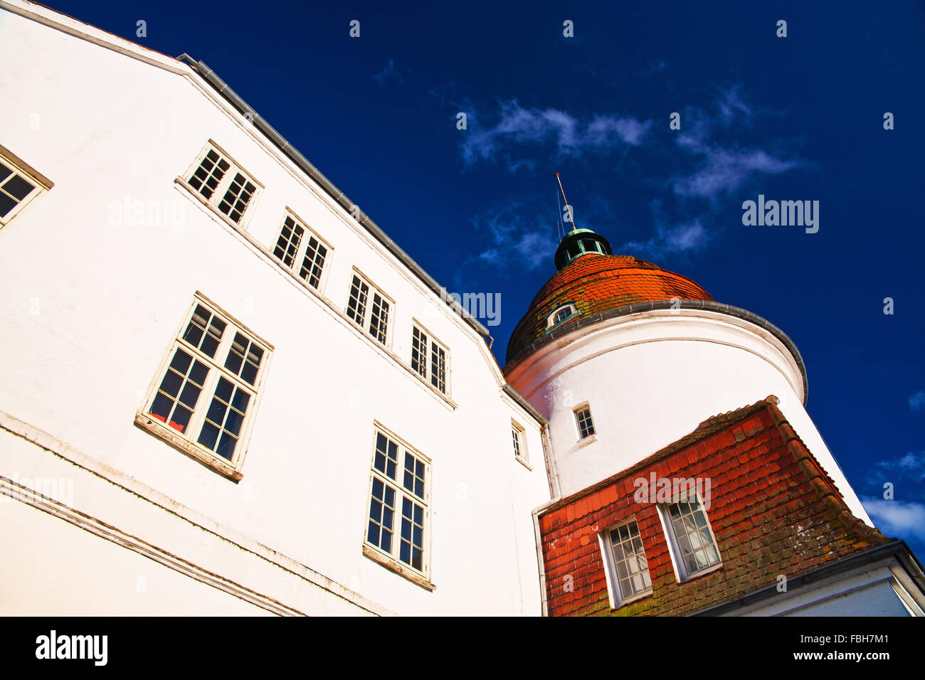 Castle in Nordborg, island Als, Denmark Stock Photo - Alamy