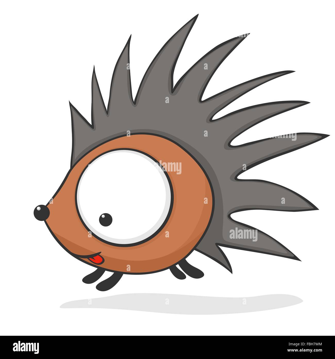 Hedge hog drawing Stock Vector Images - Alamy