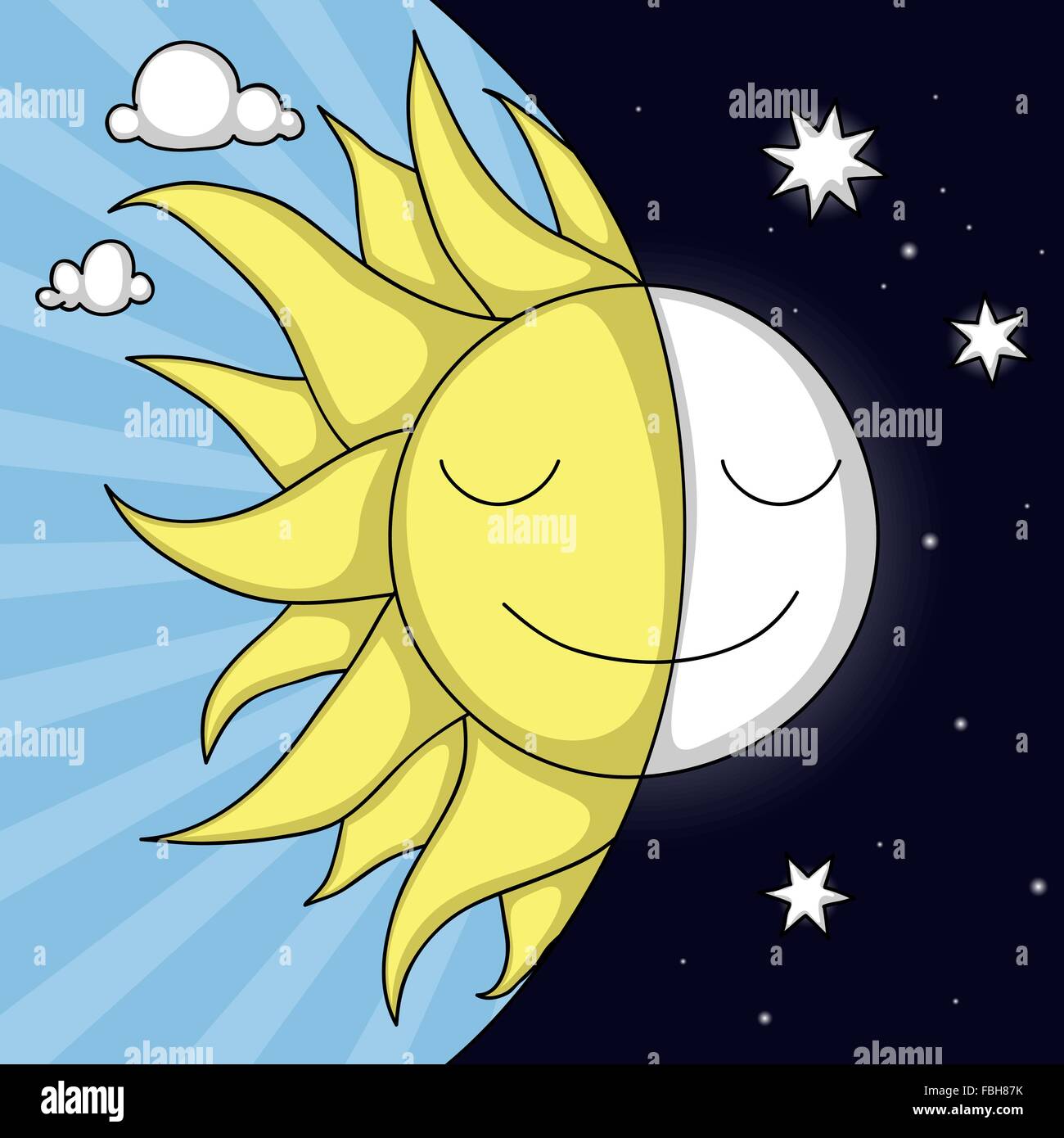 Morning_star Stock Vector Images - Alamy