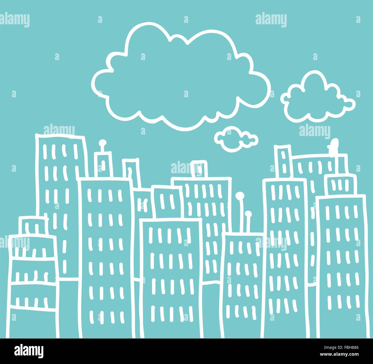 Simple city hi-res stock photography and images - Alamy