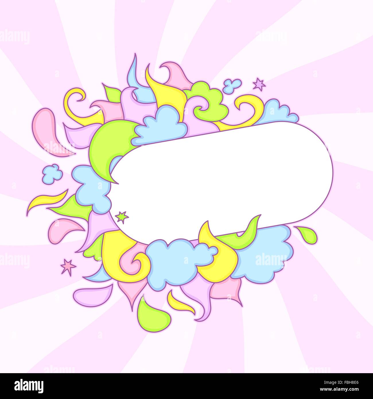 Abstract frame with space for your message Stock Vector Image & Art - Alamy