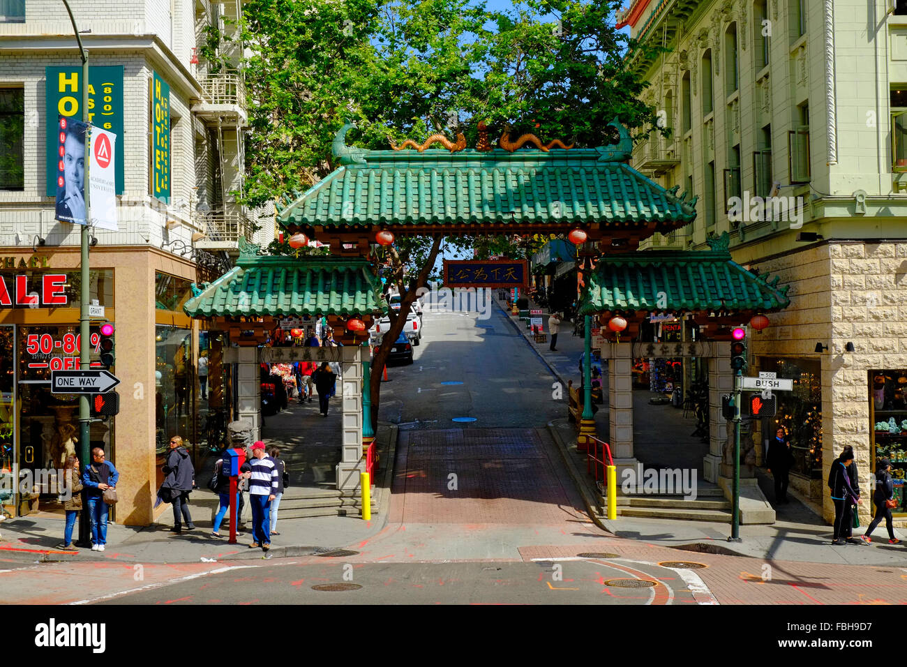 Entrance chinatown san francisco hi-res stock photography and images ...
