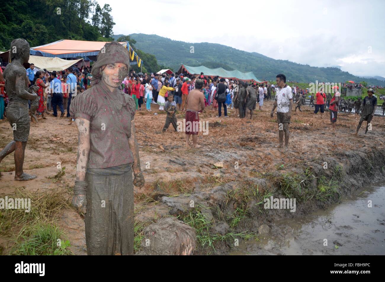 rice planting festival Stock Photo - Alamy