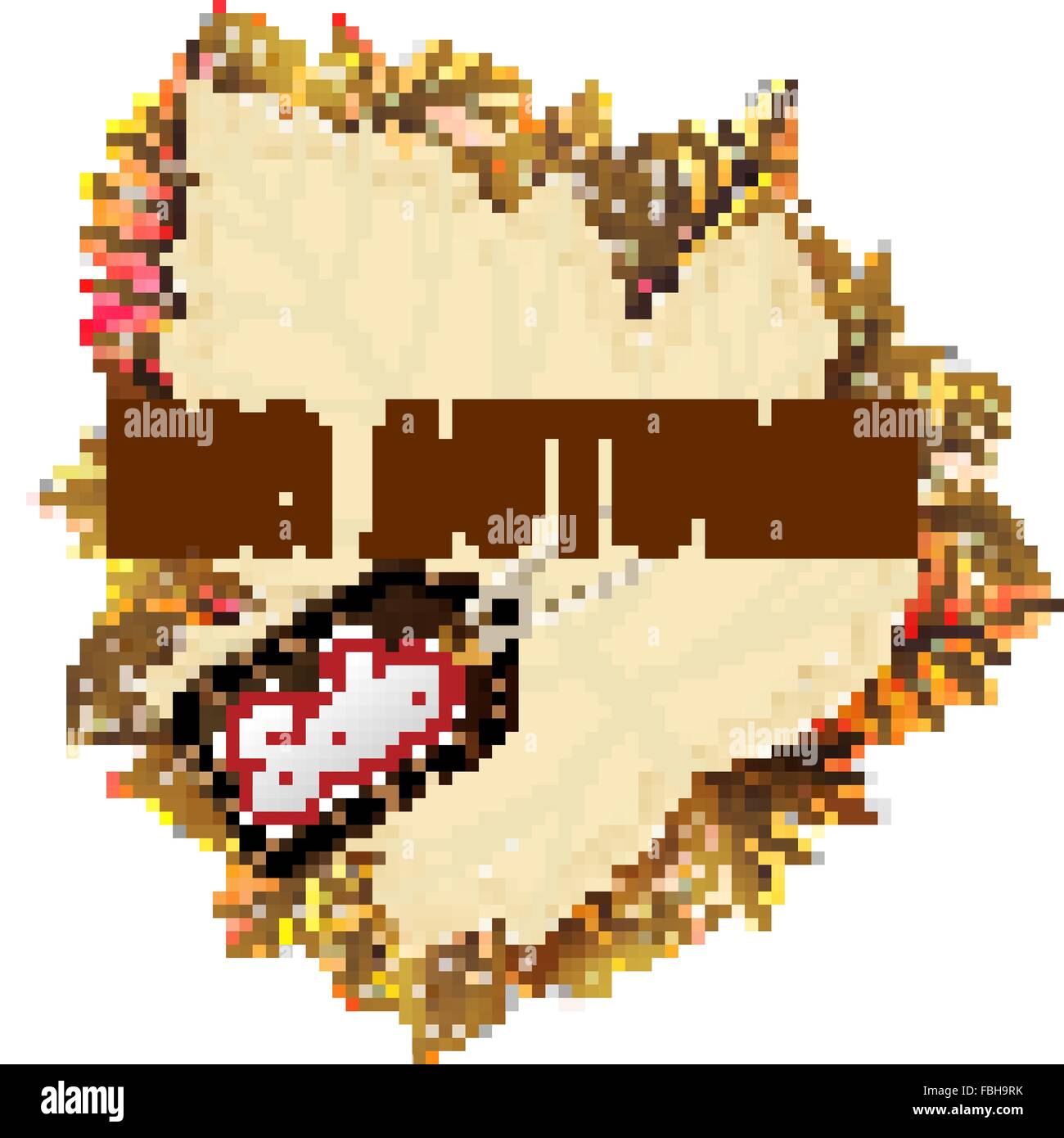 Fallen birch tree Stock Vector Images - Alamy