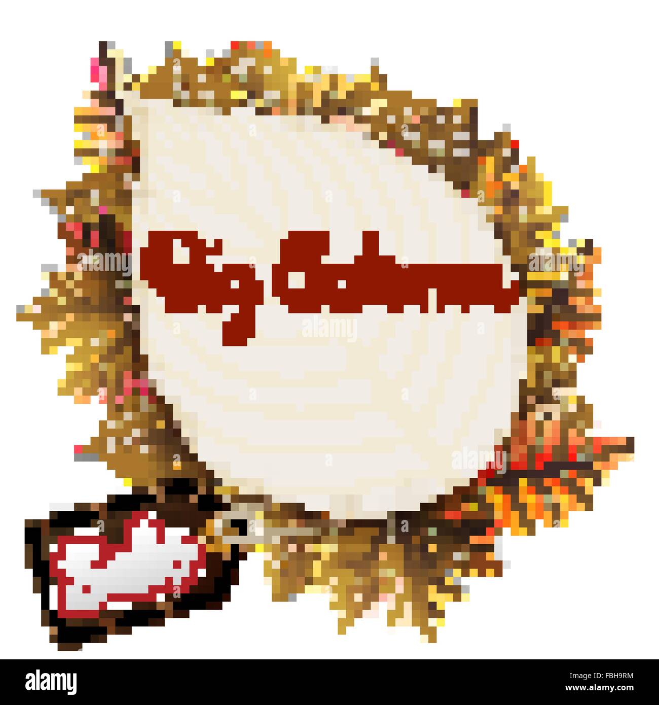 Natural fallen dry leaf Stock Vector Images - Alamy