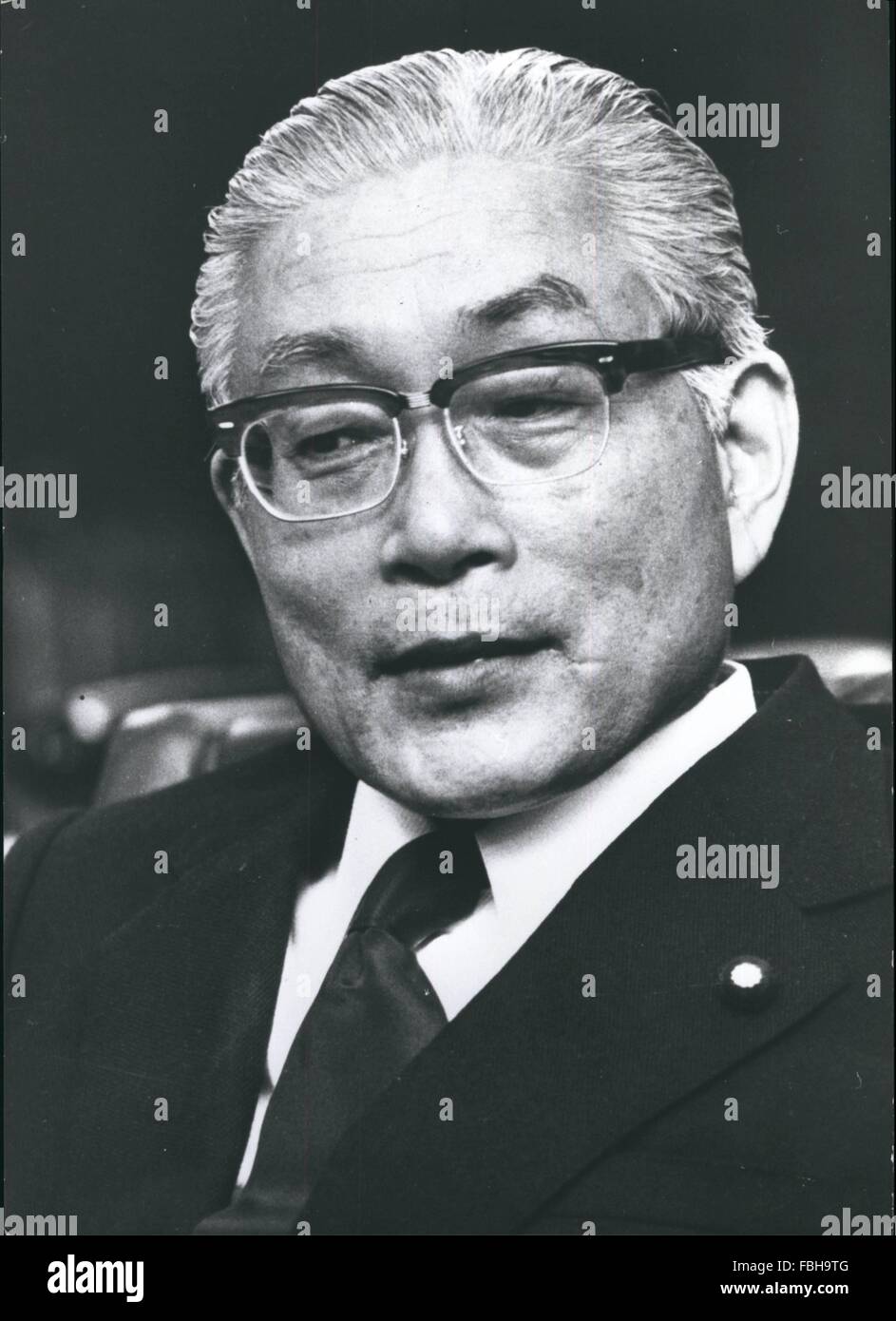 1972 - Fukuda's New Cabinet Prime Minister Fukuda under international ...