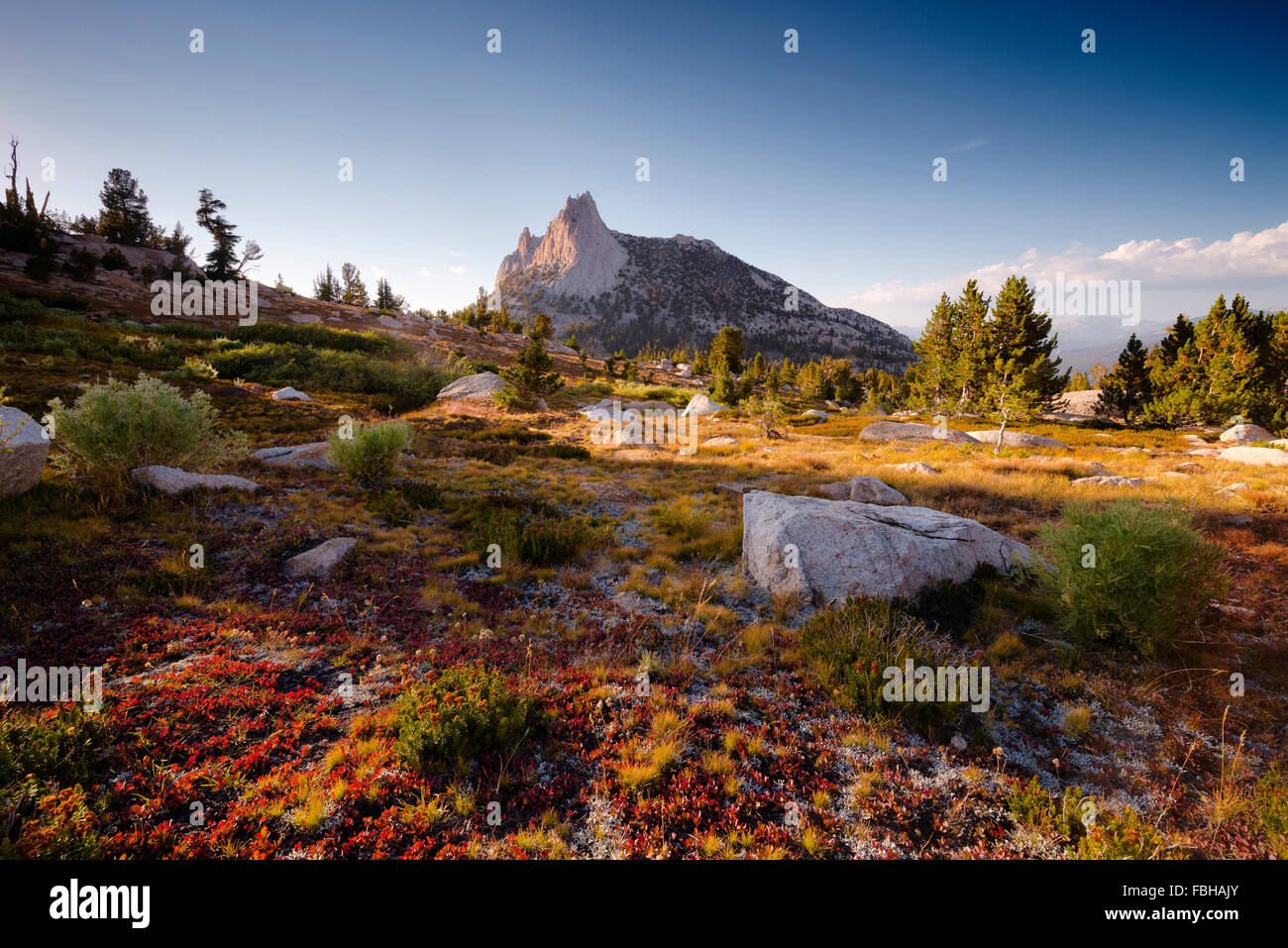 USA, America, California, Yosemite National Park, Cathedral, mountain ...