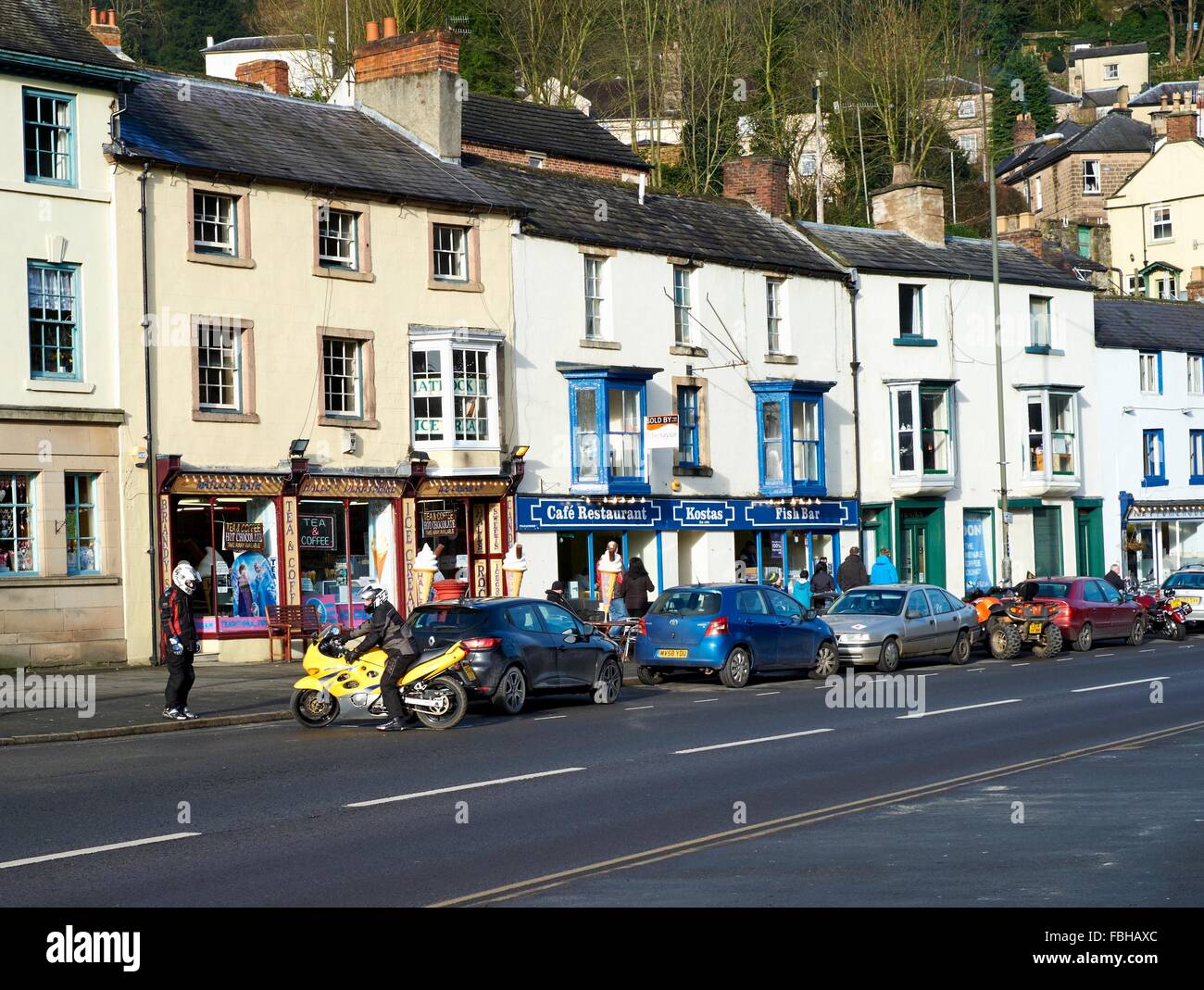 Matlock Bath Derbyshire England UK Stock Photo - Alamy