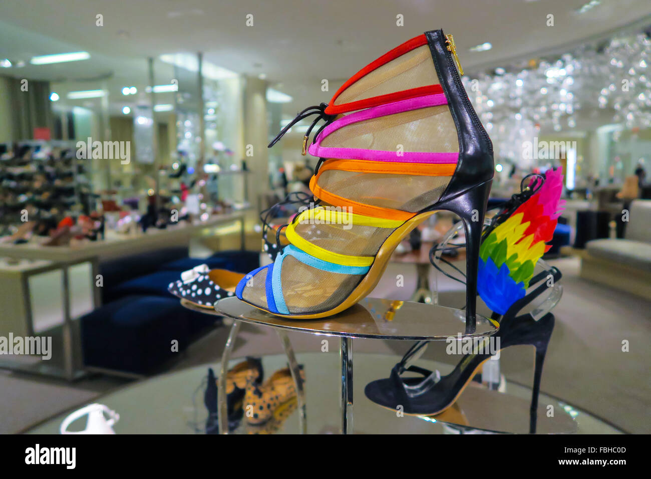 Saks Fifth Avenue Flagship Store Interior, NYC Stock Photo - Alamy