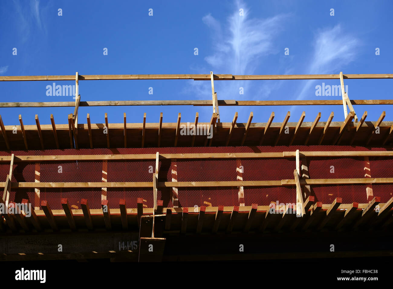 Bridge construction site Stock Photo - Alamy